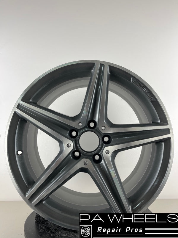 MERCEDES E300 2017 2018 2019 18" FACTORY ORIGINAL REAR AMG WHEEL RIM ...