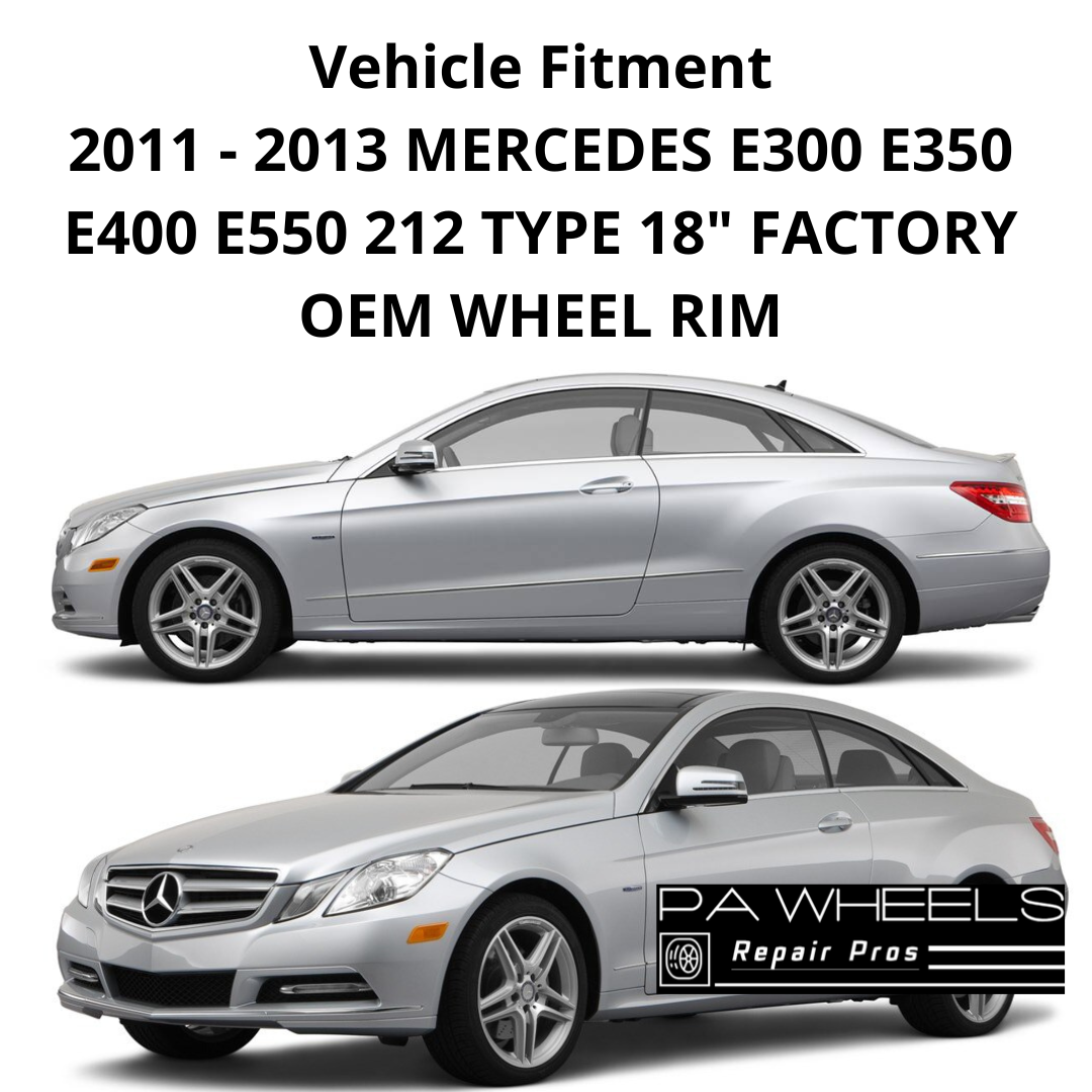 MERCEDES E-CLASS 2011 - 2013 18" FACTORY OEM AMG WHEEL RIM 85146 A2124 ...